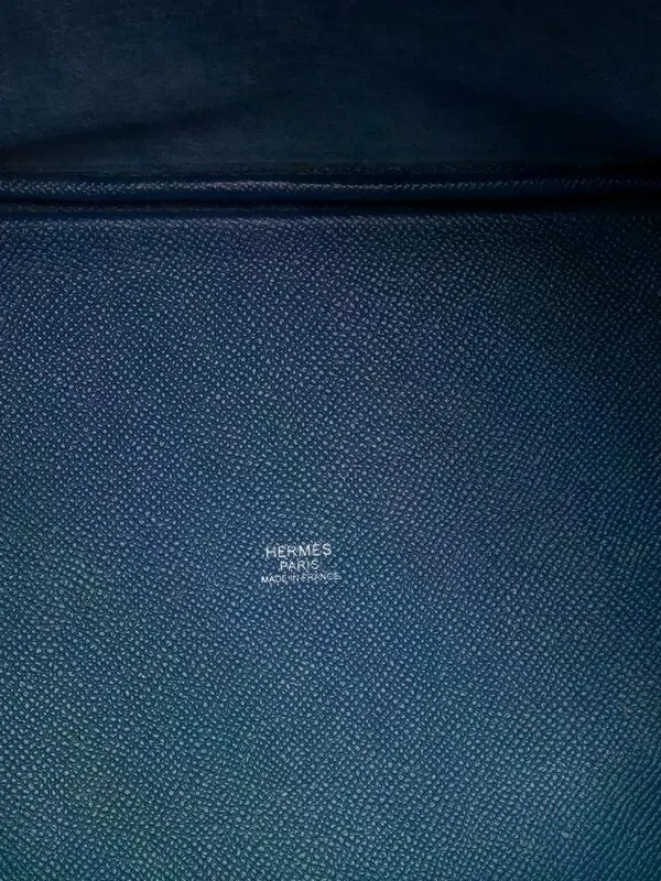 Hermès 2018 Epsom Tressage Picotin Lock 22 Handbag - Blue