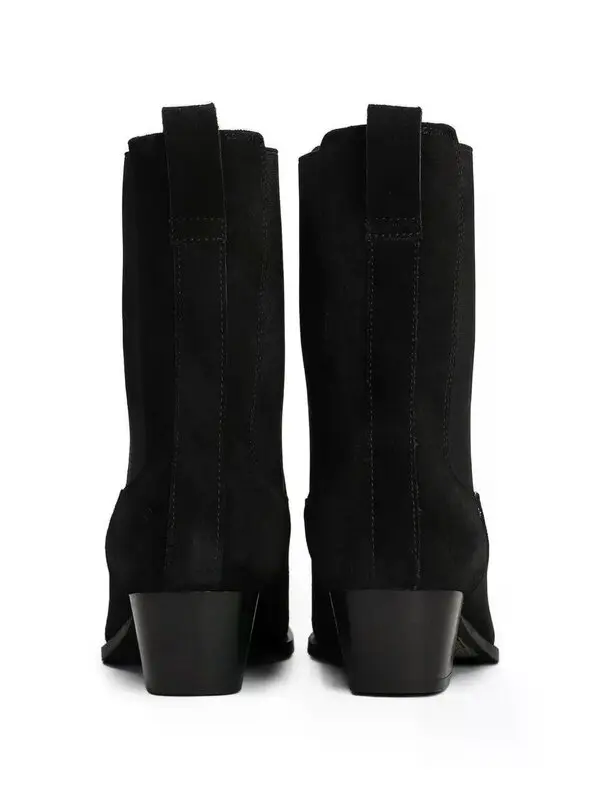 BIBI LOU Pointed-toe Chelsea Boots - Black