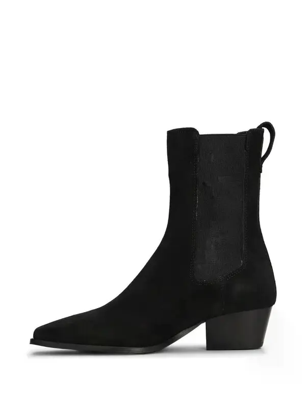 BIBI LOU Pointed-toe Chelsea Boots - Black