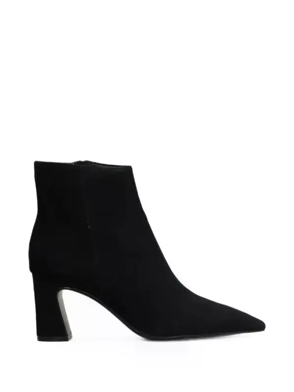 BIBI LOU Saint Booties Pointed-toe Ankle Boots - Black
