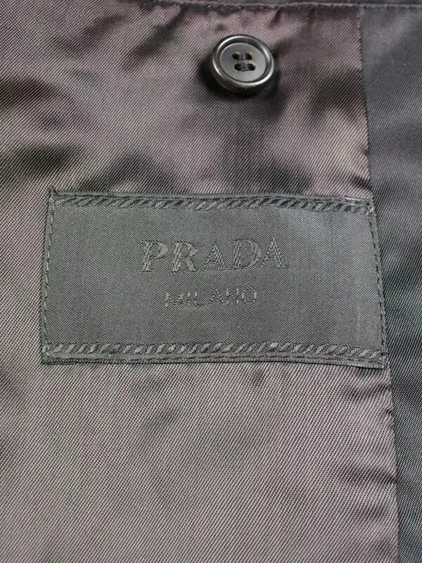 Prada 2010s Re-nylon Triangle-logo Blazer