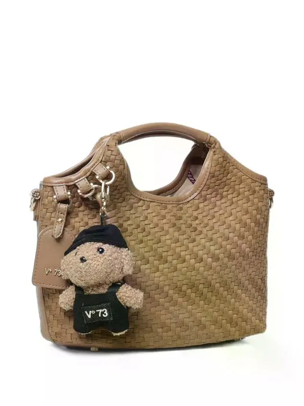 V°73 Zelda Woven-effect Shoulder Bag