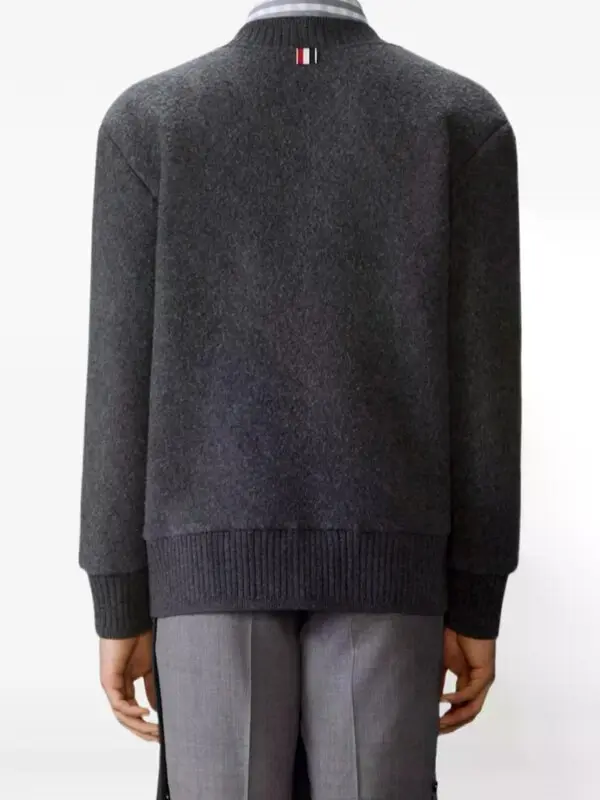 Thom Browne V-neck Button-up Cardigan