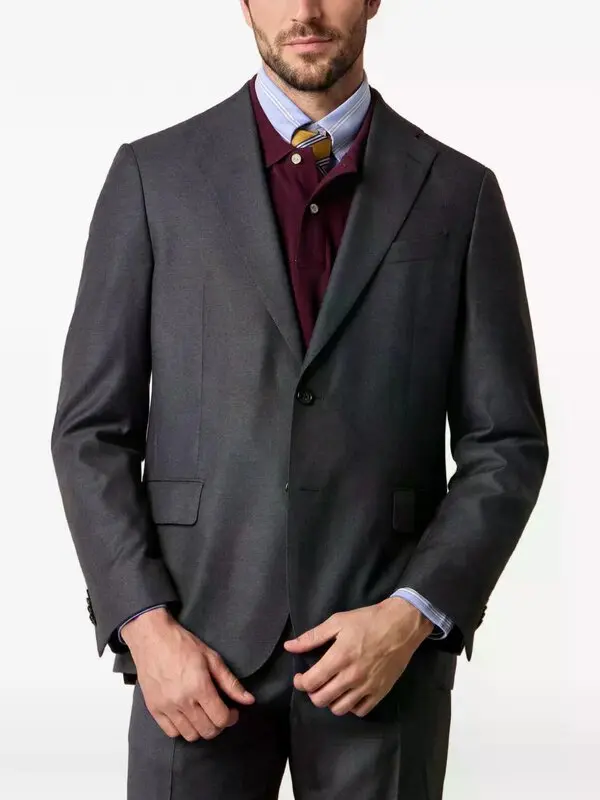 Brooks Brothers Single-breasted Wool Blazer