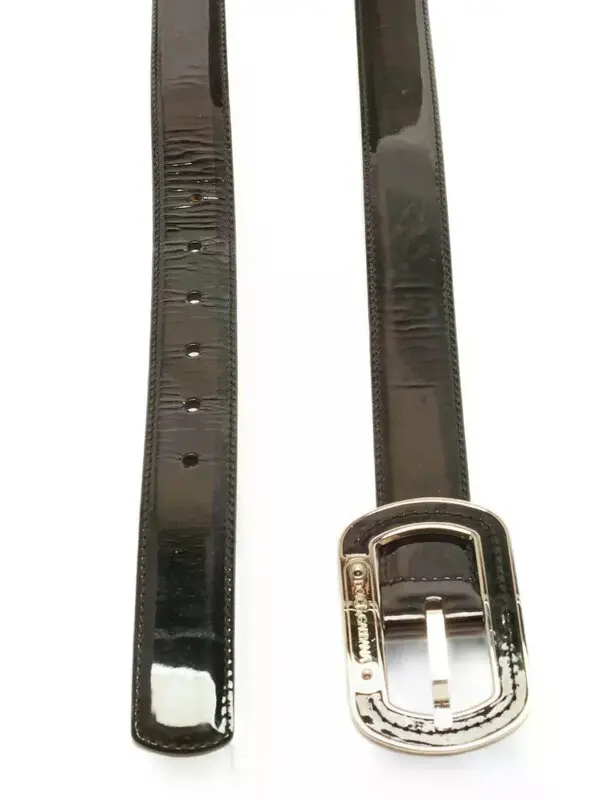 Dolce & Gabbana Logo-plaque Buckle Belt