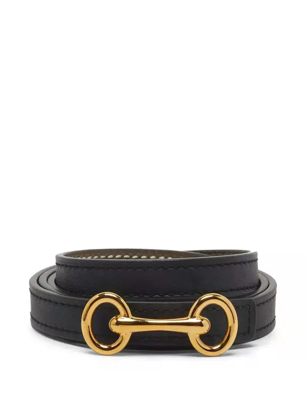 Hermès 2023 Heritage Horsebit Belt - Black
