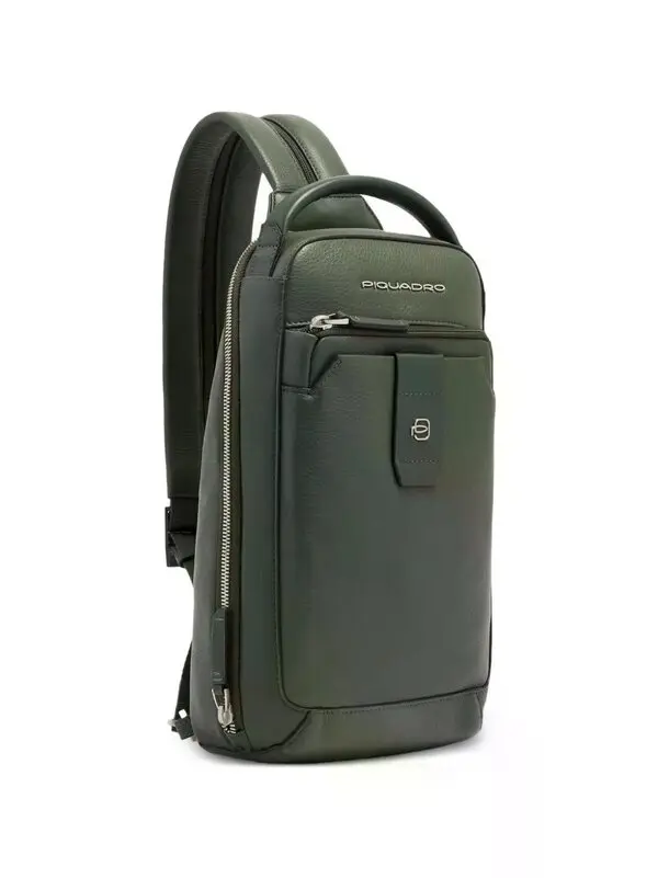 PIQUADRO Logo-plaque Convertible Backpack