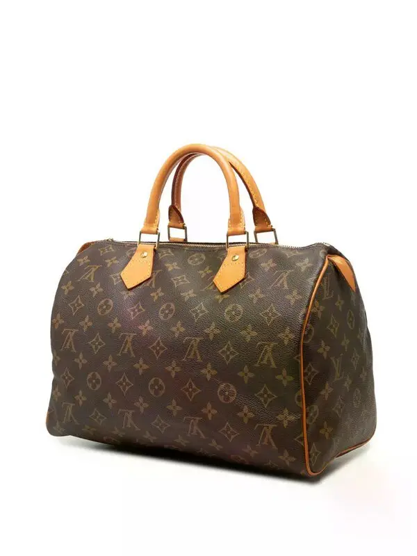 LOUIS VUITTON 2003 Monogram Speedy 30 Boston Bag