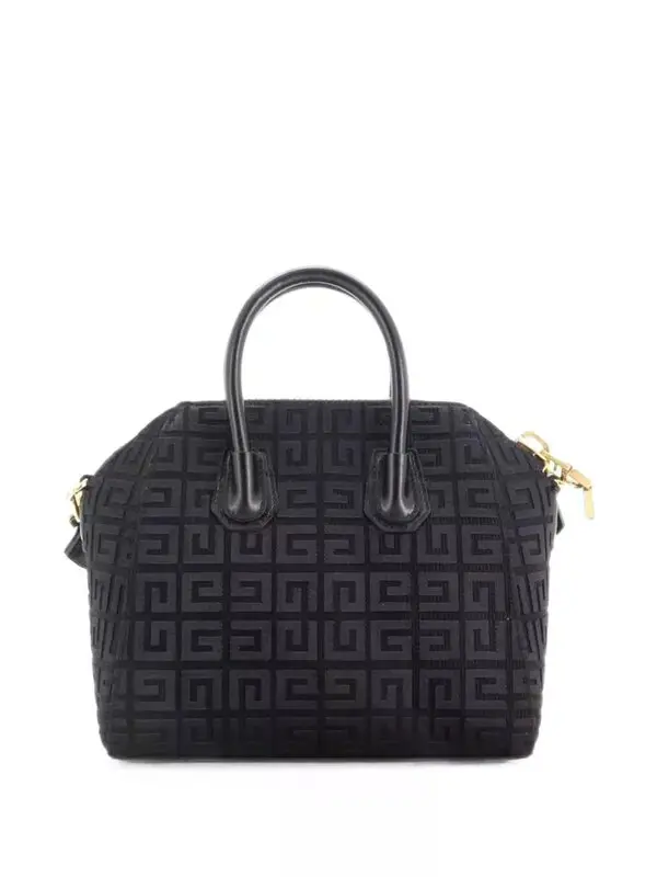 Givenchy Antigona Bag 4g Embroidered Canvas Mini Crossbody Bag