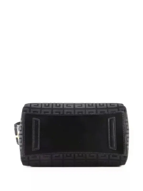 Givenchy Antigona Bag 4g Embroidered Canvas Mini Crossbody Bag