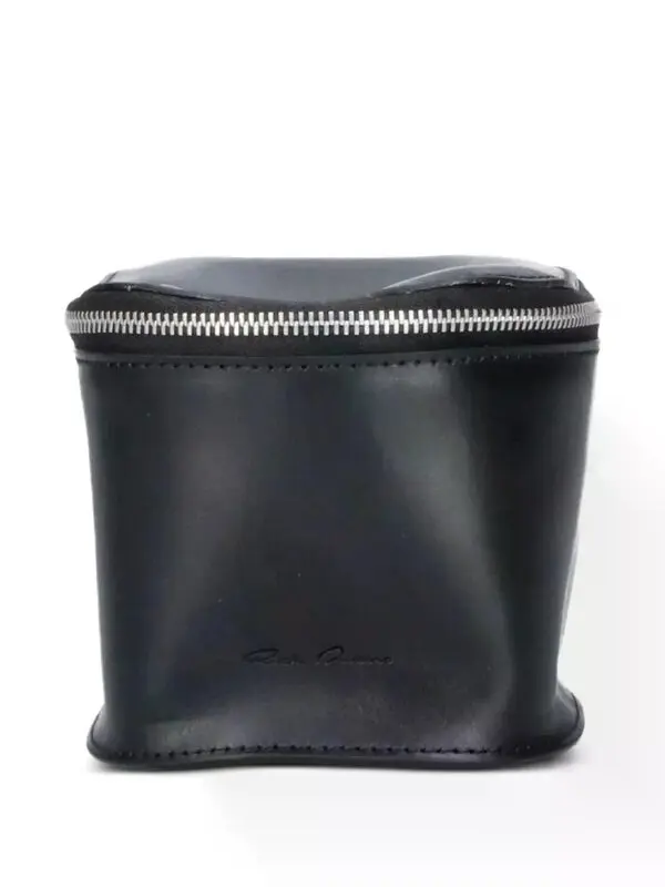 Rick Owens Small Logo-embossed Wash Bag