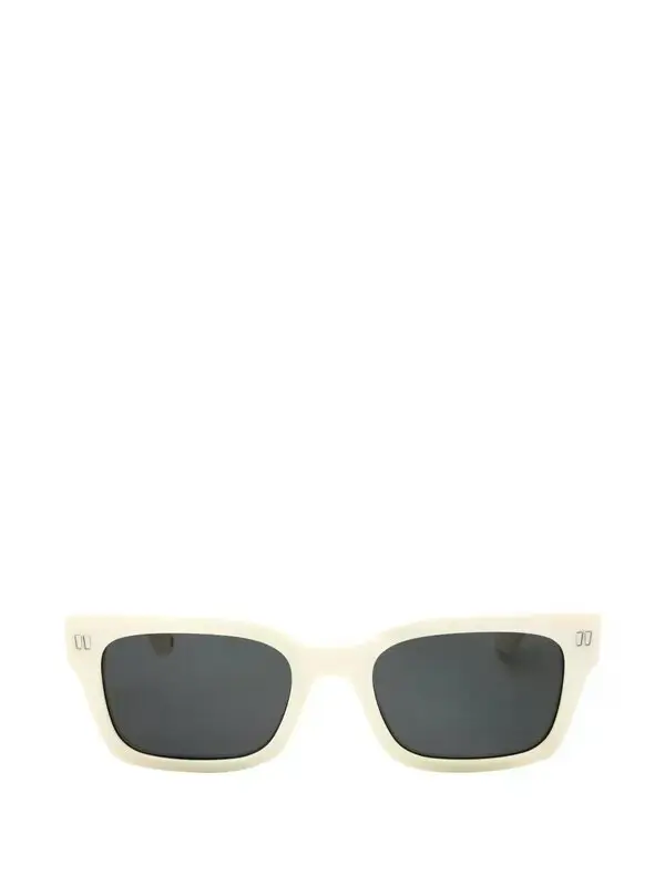 Off-White Rectangle-frame Sunglasses - Neutrals