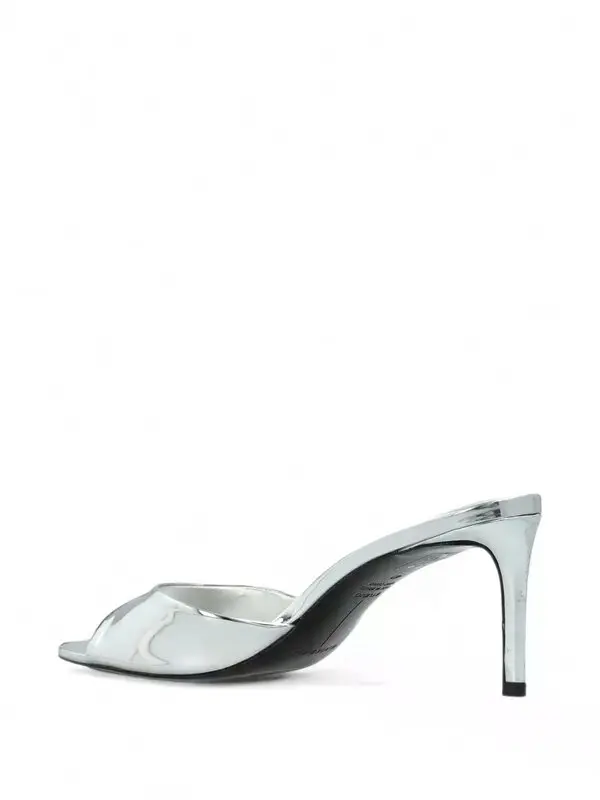 BLACK SUEDE STUDIO Freddy Metallic Sandals