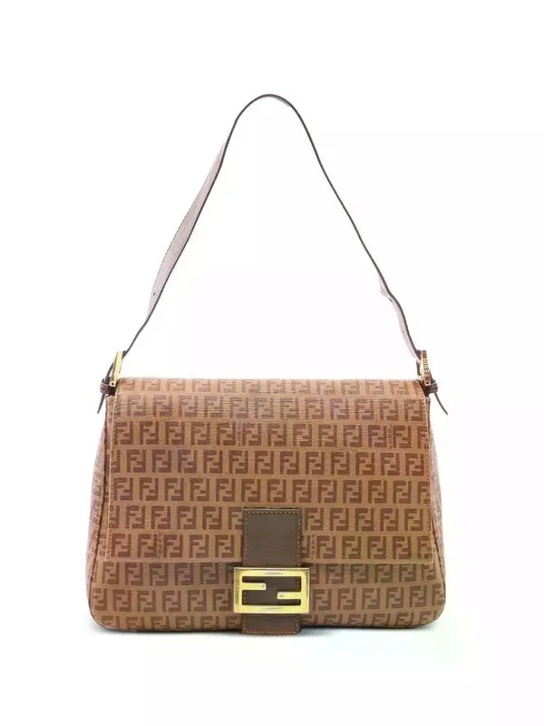 Fendi 2000s Mamma Bucket Zucchino Shoulder Bag