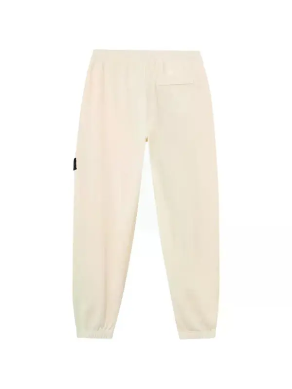 Stone Island 6200002 Organic Cotton Fleece Joggers - Neutrals