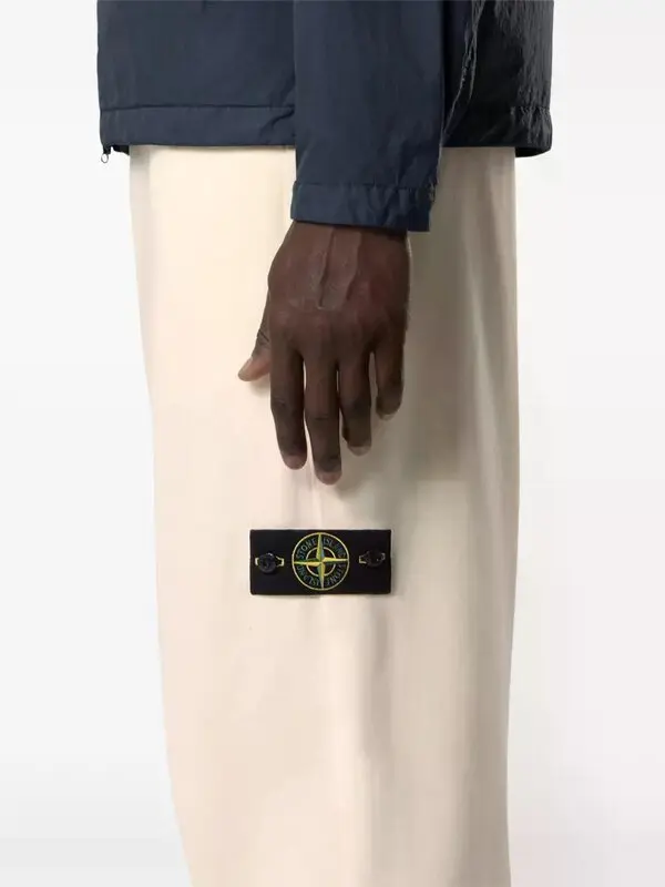 Stone Island 6200002 Organic Cotton Fleece Joggers - Neutrals