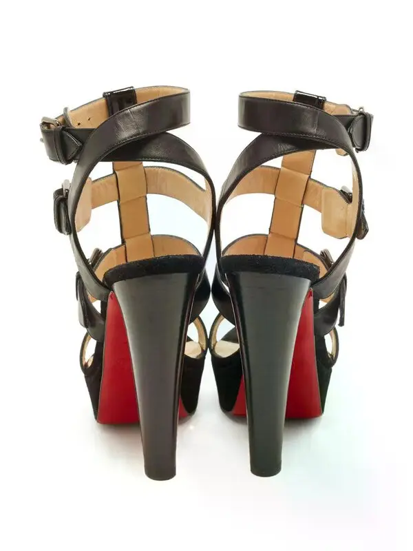 CHRISTIAN LOUBOUTIN Rockin Buckle Studded Sandals