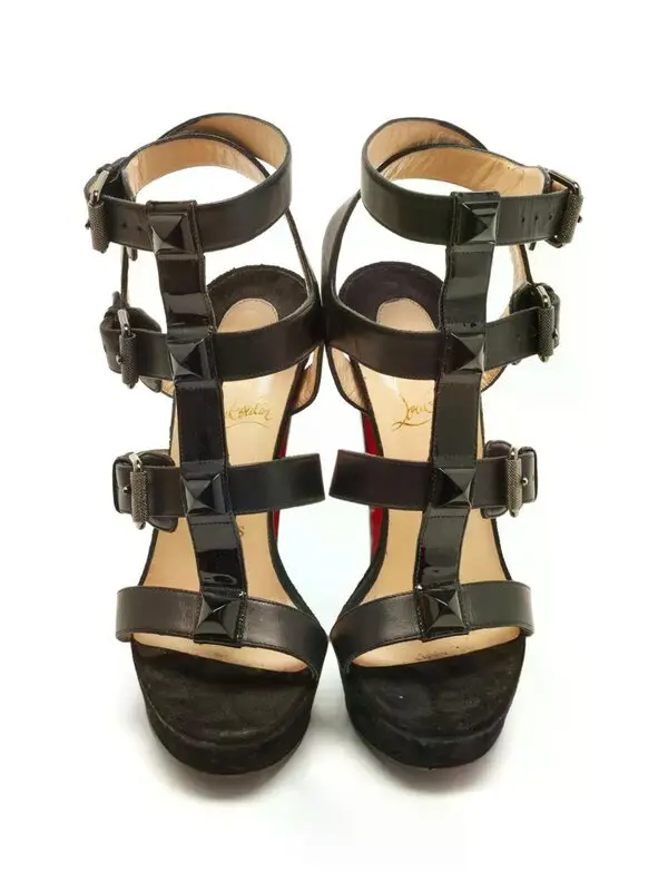 CHRISTIAN LOUBOUTIN Rockin Buckle Studded Sandals