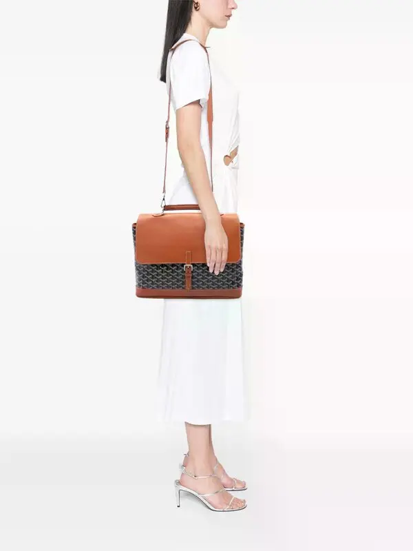 Goyard 2018 Goyardine Citadin Briefcase Business Bag