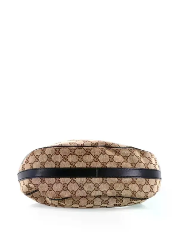 Gucci Twins Gg Canvas Medium Hobo Bag