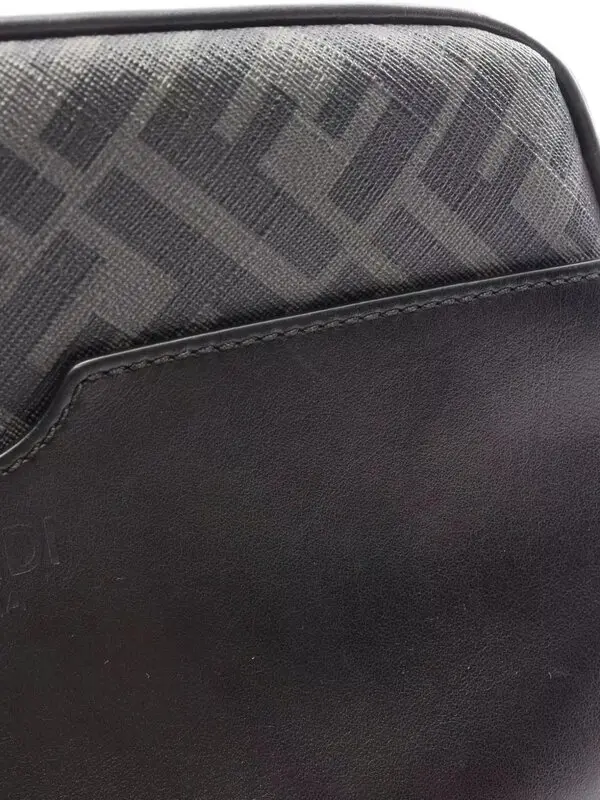 Fendi 2010s Ff Logo-print Messenger Bag