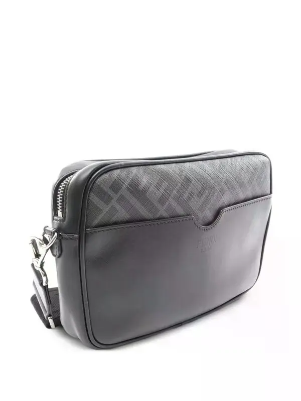 Fendi 2010s Ff Logo-print Messenger Bag