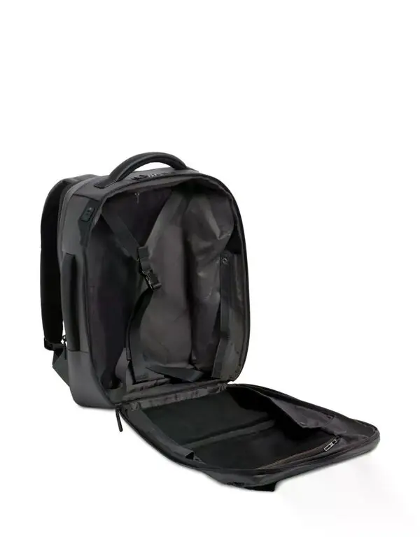 PIQUADRO Logo-patch Expandable Backpack
