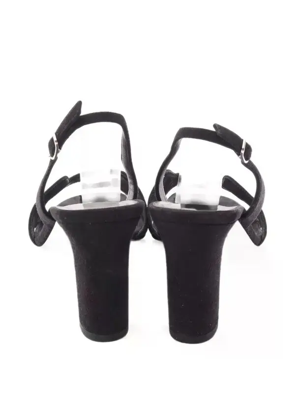 Hermès 2000s Eternité Rhinestone Sandals