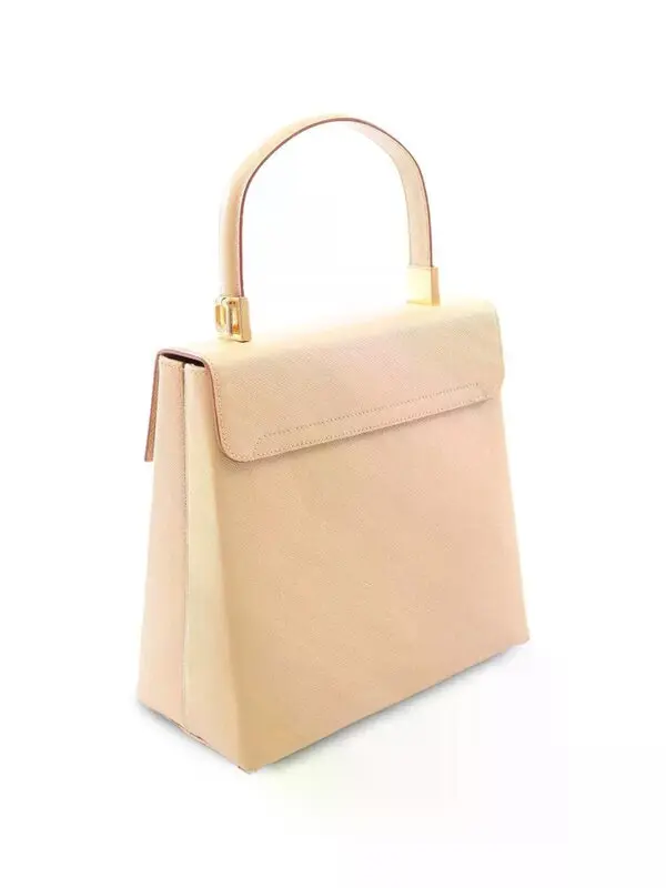 FERRAGAMO 2010s Gancini Flip-lock Tote Bag