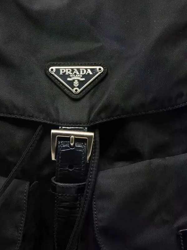 Prada Double Pocket Backpack
