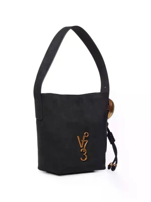 V°73 Azzurrite Logo-plaque Charm-detail Shoulder Bag