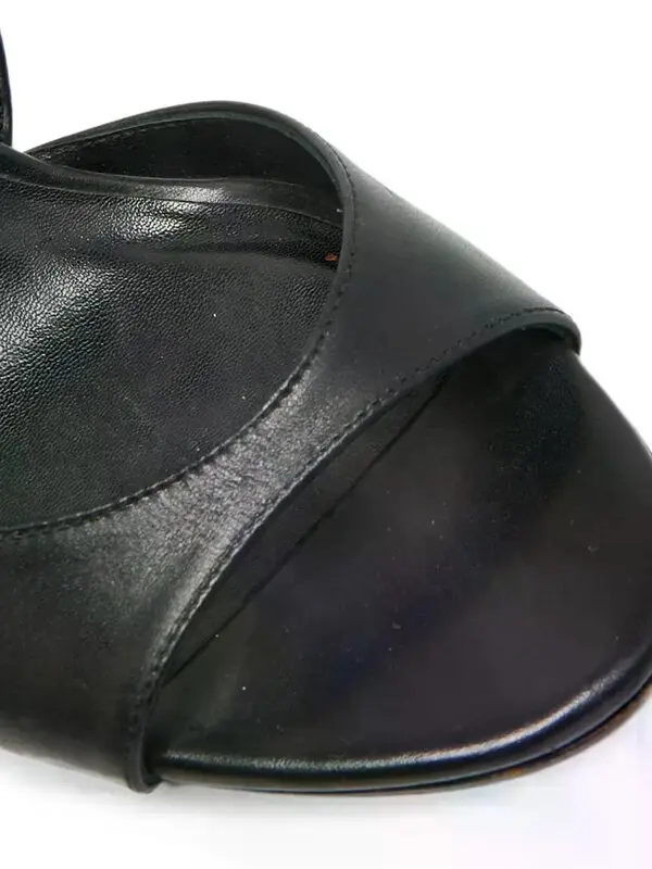Burberry Ankle-strap Block-heel Sandals