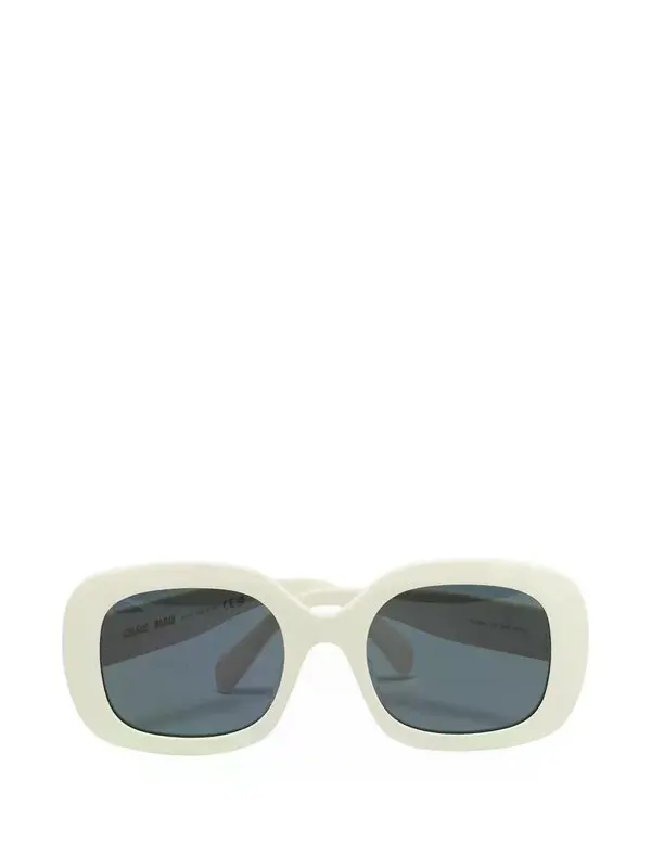 Celine Triomphe Square-frame Sunglasses - Neutrals