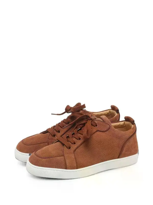 CHRISTIAN LOUBOUTIN Rantulow Orlato Suede Sneakers