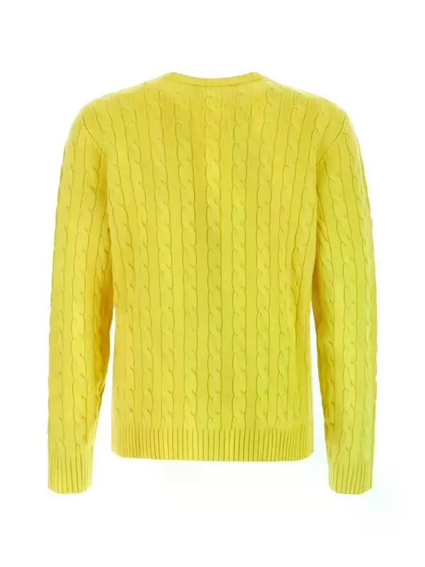 Valentino Garavani Cashmere Cable-knit Pullover With Vlogo