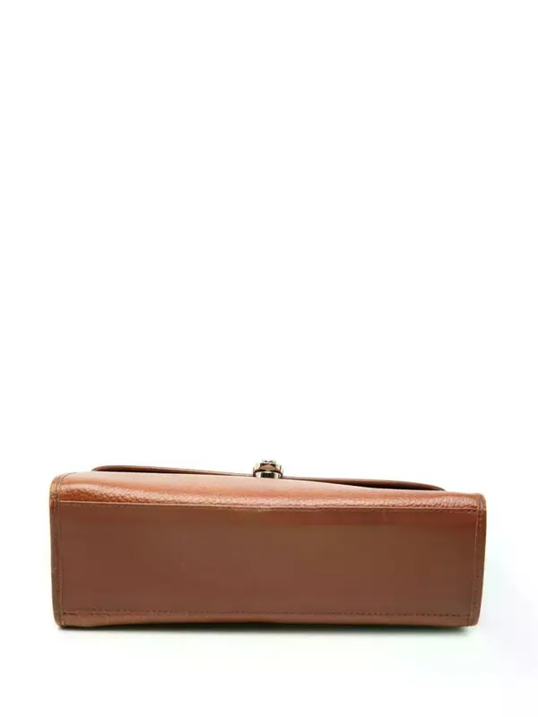 Burberry 20th Century Calfskin Satchel