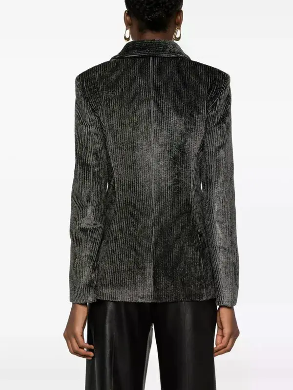 Alberta Ferretti Corduroy Slim-cut Jacket