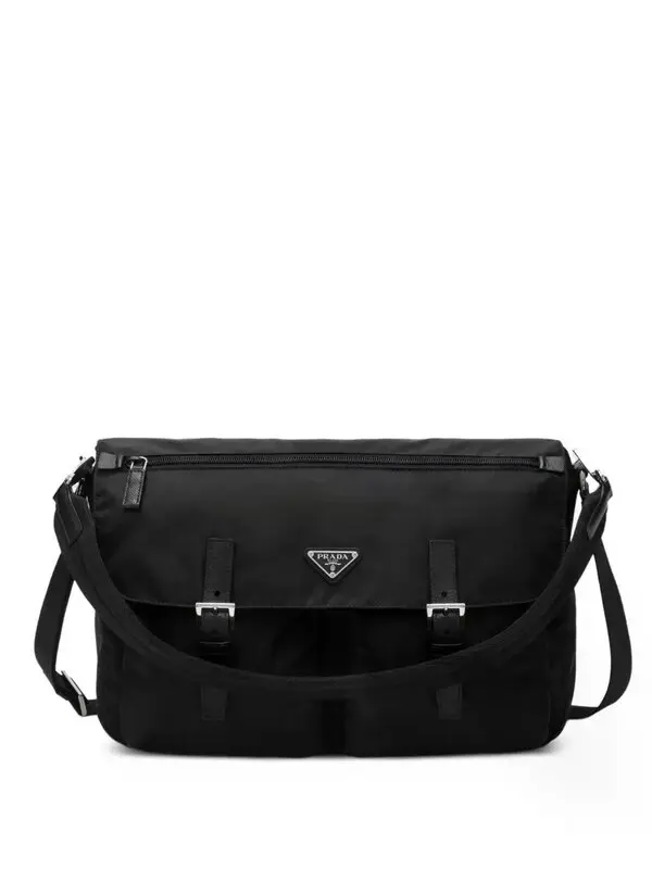 Prada Re-nylon Shoulder Bag - Black