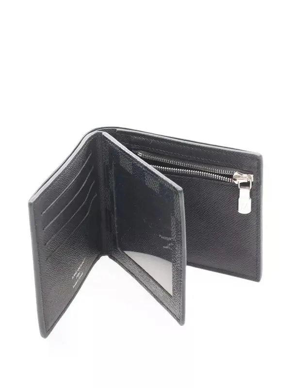 LOUIS VUITTON 2021s Nm Amerigo Damier Graphite Bi-fold Wallet