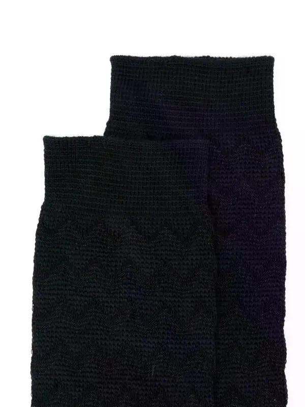 Missoni Zigzag-knit Socks