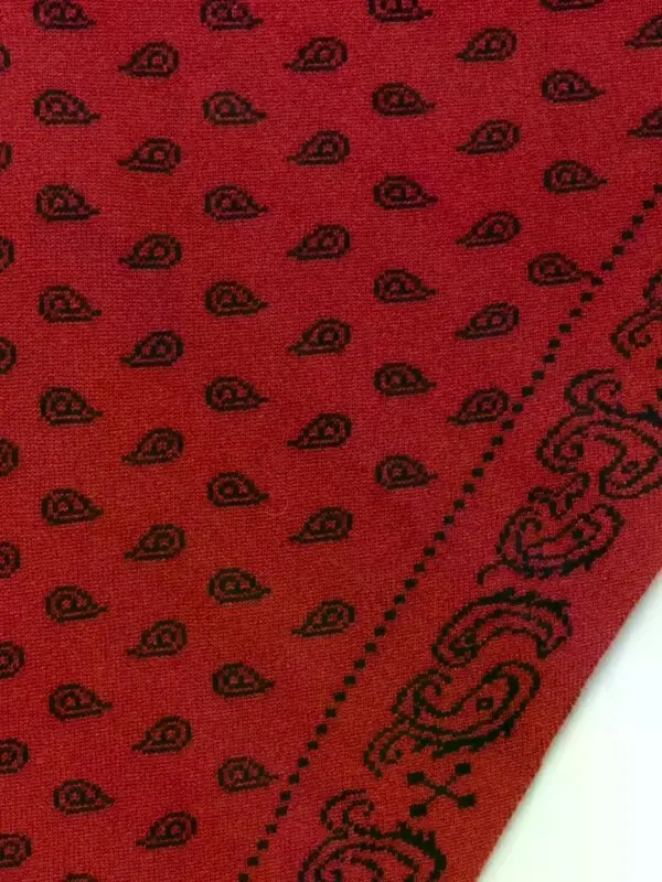 Guest In Residence Paisley-print Bandana Scarf - Red