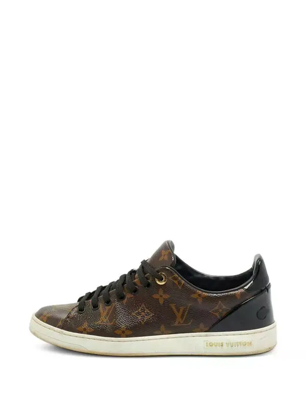 LOUIS VUITTON Frontrow Monogram Sneakers - Brown
