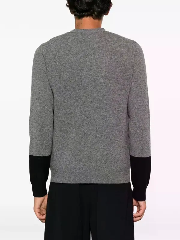 Comme Des Garçons Colour-block Cardigan