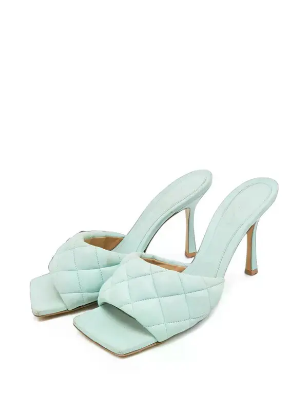 Bottega Veneta Lido Quilted Sandals