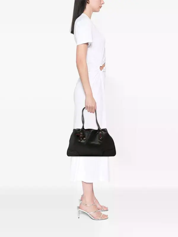 Gucci 2000-2015 Calfskin Web Princy Tote Bag