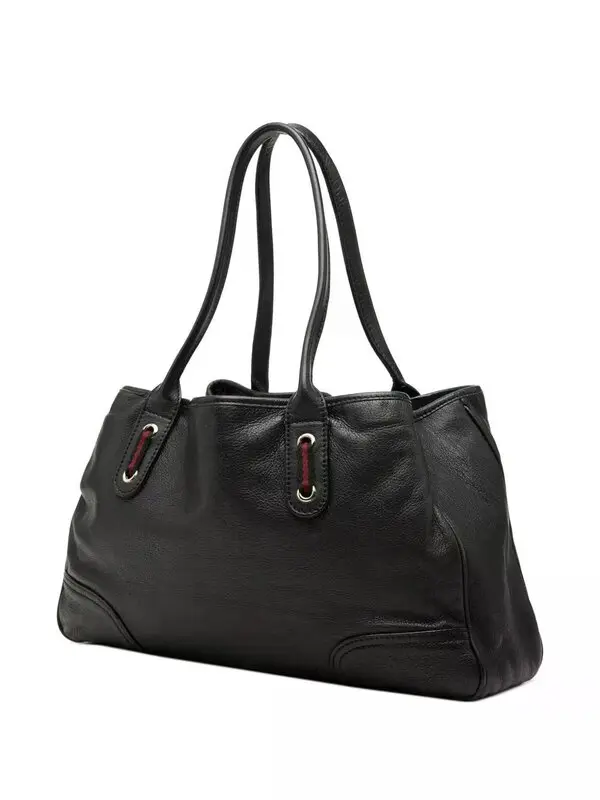 Gucci 2000-2015 Calfskin Web Princy Tote Bag