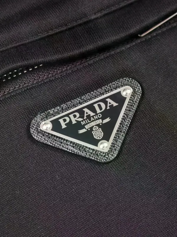 Prada 2010s Re-nylon Side-stripe Track Pants