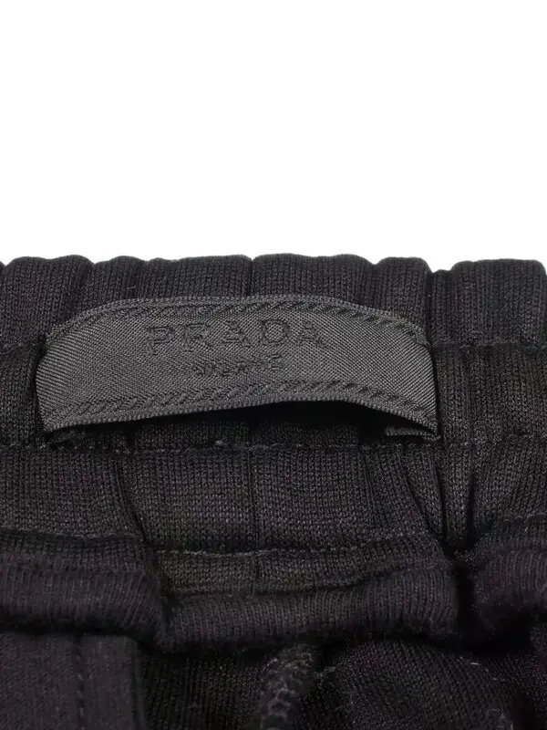 Prada 2010s Re-nylon Side-stripe Track Pants