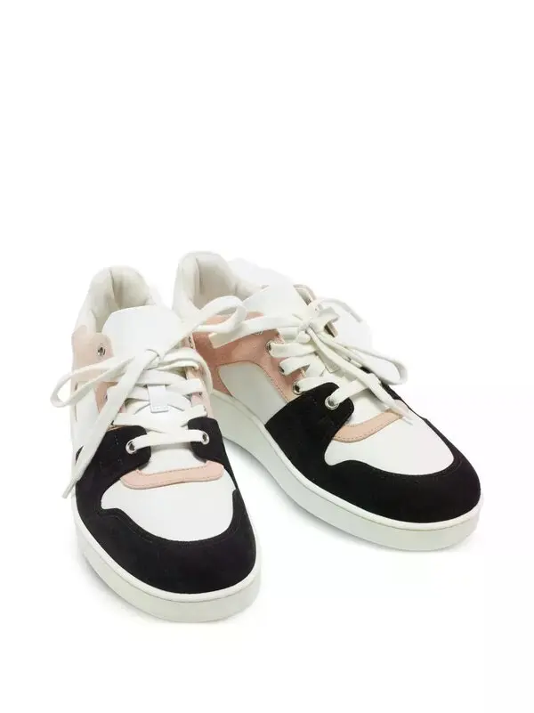 Hermès Panelled Low-top Sneakers