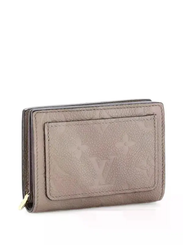 LOUIS VUITTON Clea Wallet Monogram Empreinte Leather Small Wallets